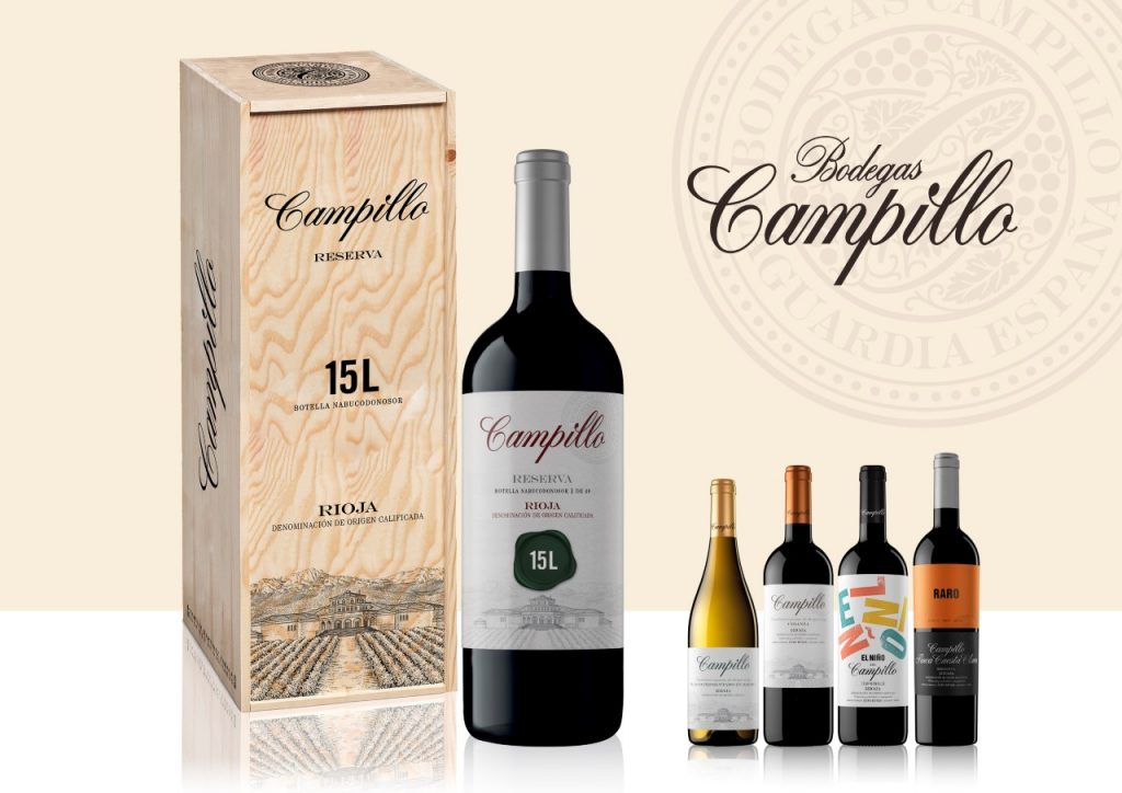 Bodegas Campillo lanza una edición limitada de 49 botellas de 15 litros ...
